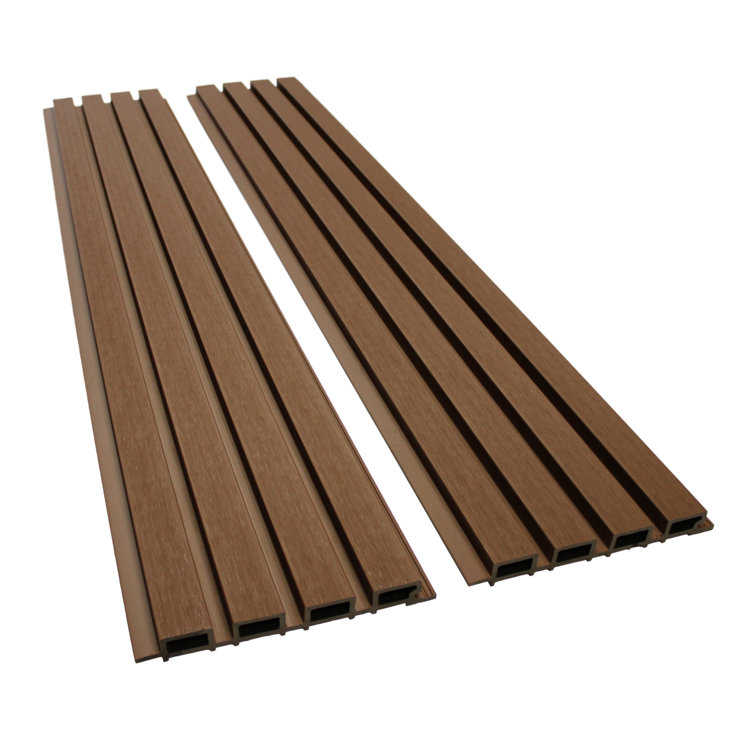 e-Joy 106” x 8.5” Outdoor Composite Cladding Siding, Wall Paneling Board Siding System ...
